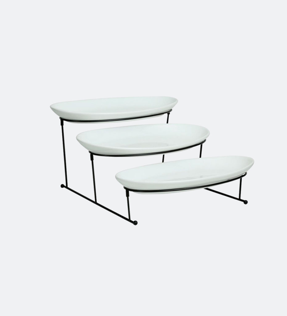 3 Tier Oval Buffet Server – House Hold